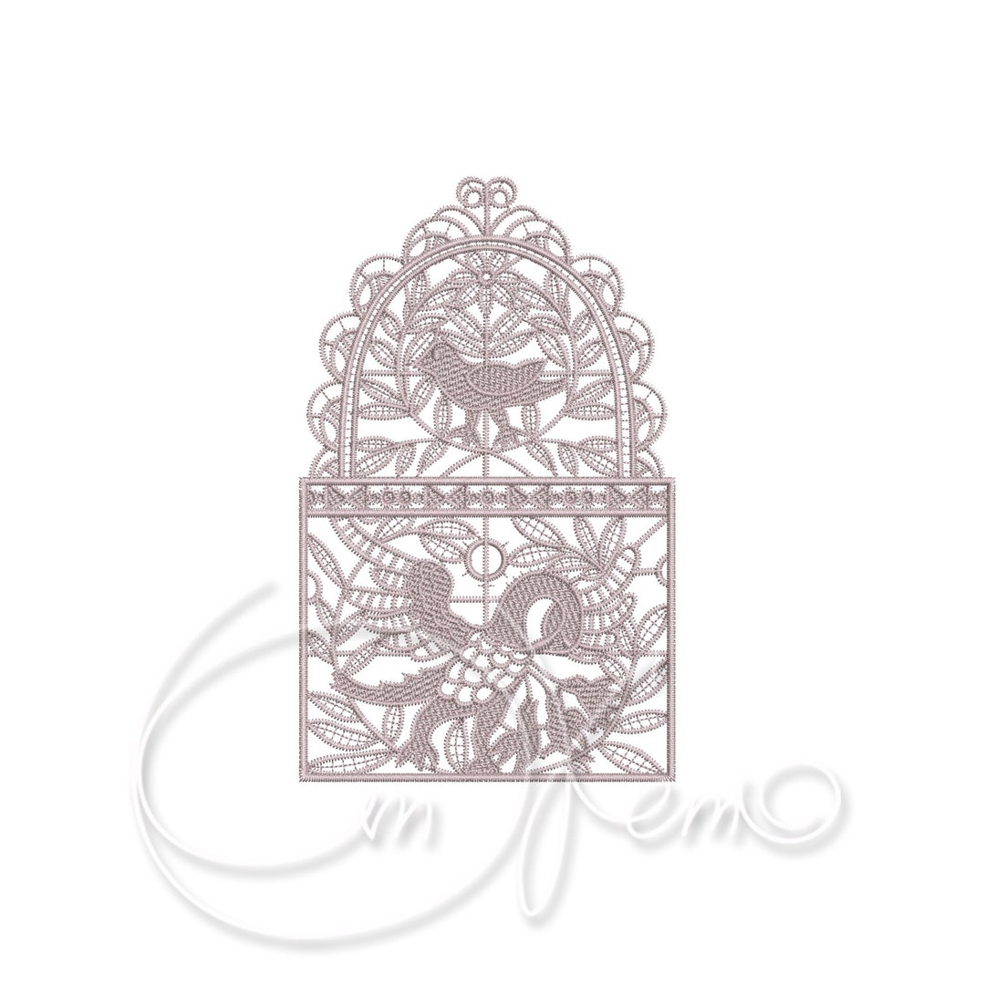 MACHINE EMBROIDERY DESIGN - Vintage Lace, Antique Lace, Flamand Lace ...