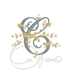 Machine Embroidery Design Capital Letter C Digitized Victorian Alphabet ...