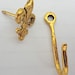 Push Pin Hook Accessory, 15pc Set, Gold & Silver Finishes Available - Etsy
