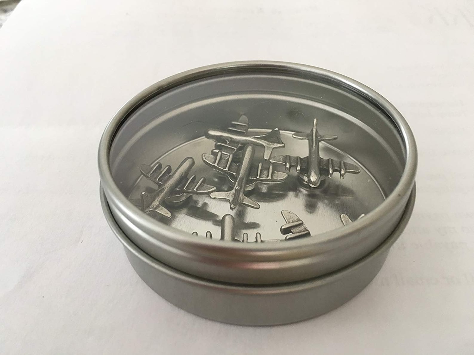 Airplane Magnets 6pc Set Gold & Silver Finishes Available - Etsy