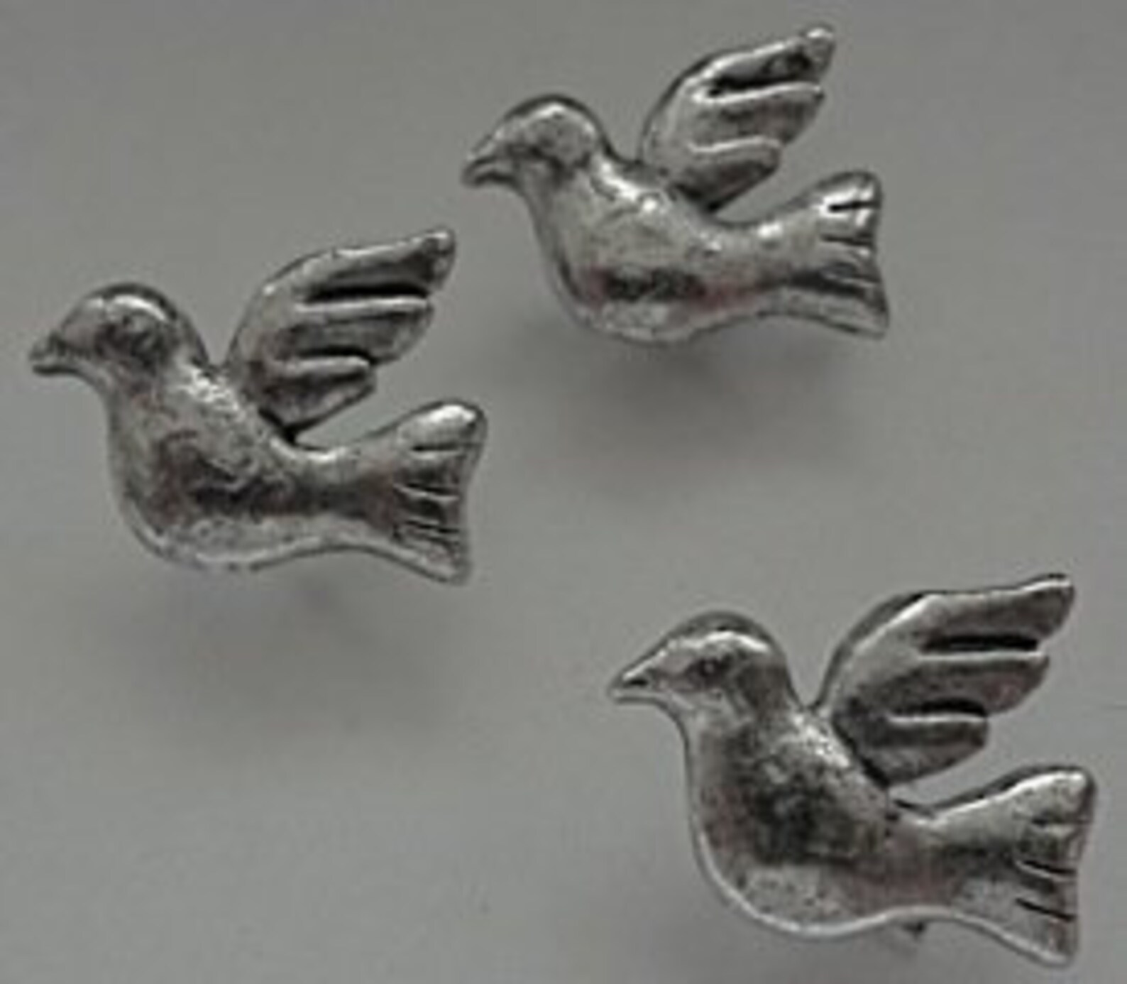 Dove Push Pins Decorative Push Pins Unique Silver Push Pins - Etsy