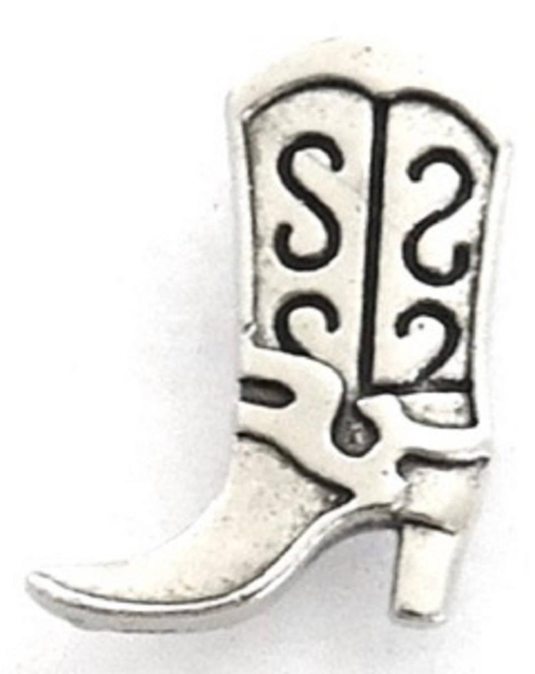 Cowboy Boot Push Pins (15 Pc Set) | Decorative Silver Thumb Tacks ...