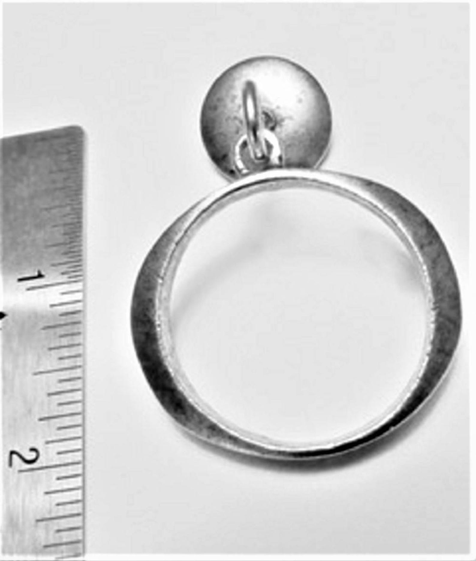 Oval Ring Roller Shade Pull, Window Shade Pull, Decorative Shade Pull ...