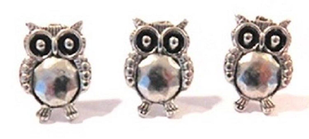 Owl Push Pins, Owl Tacks, Nature Push Pins, Bird Pins, Nature Office ...
