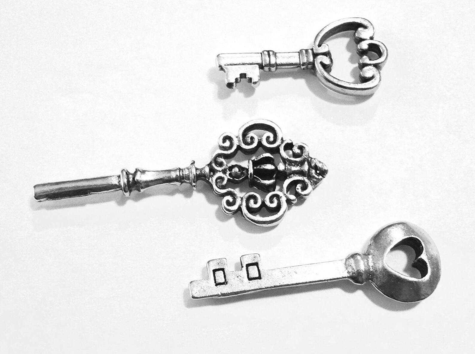 Vintage Key Push Pins Decorative Push Pins Unique Silver - Etsy
