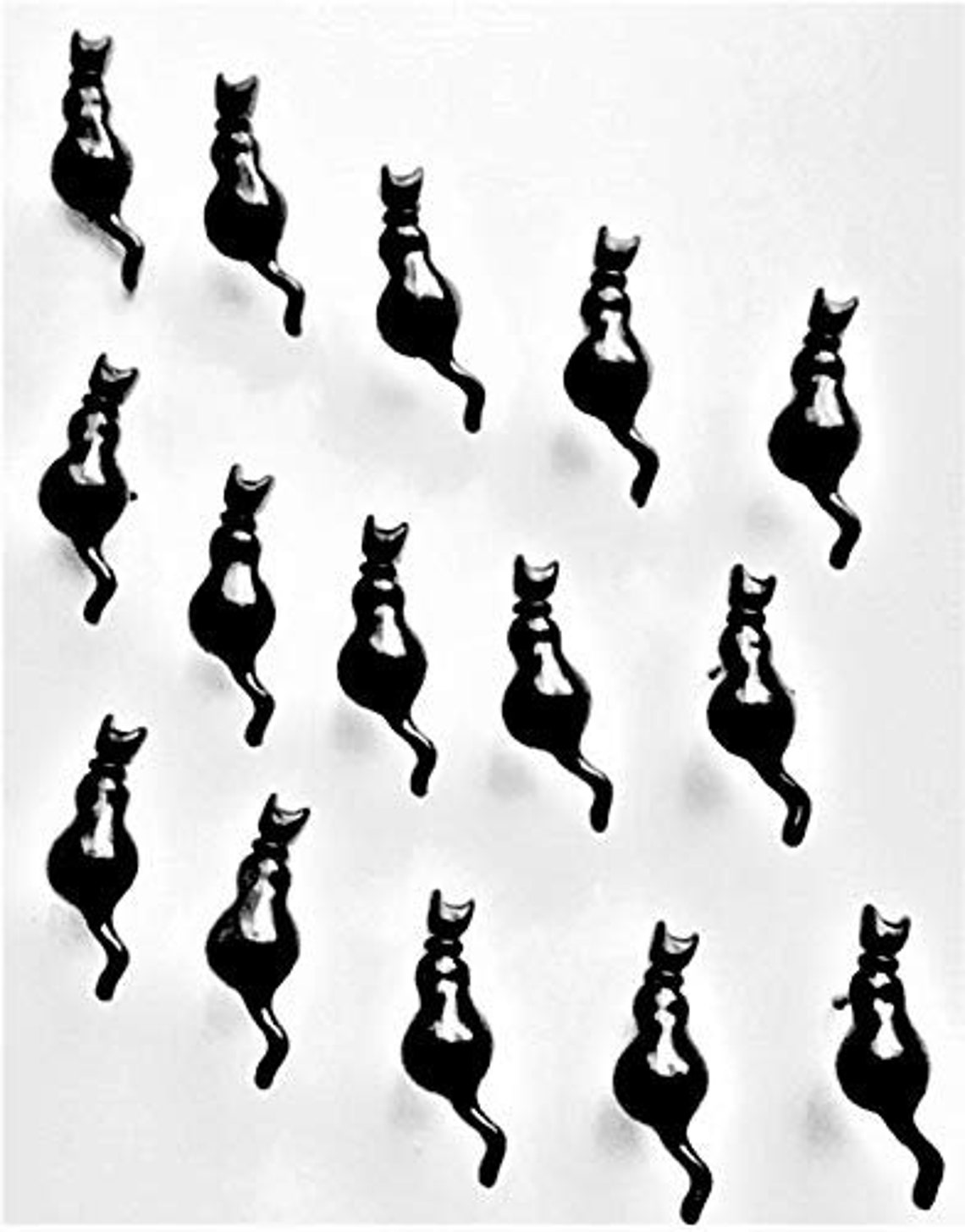 Black Cat Push Pins Decorative Push Pins Unique Black | Etsy