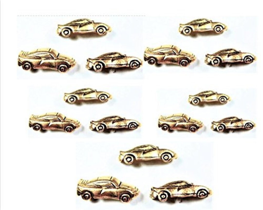 Sports Car Push Pins, Decorative Push Pins, Unique Gold Push Pins, 15 ...