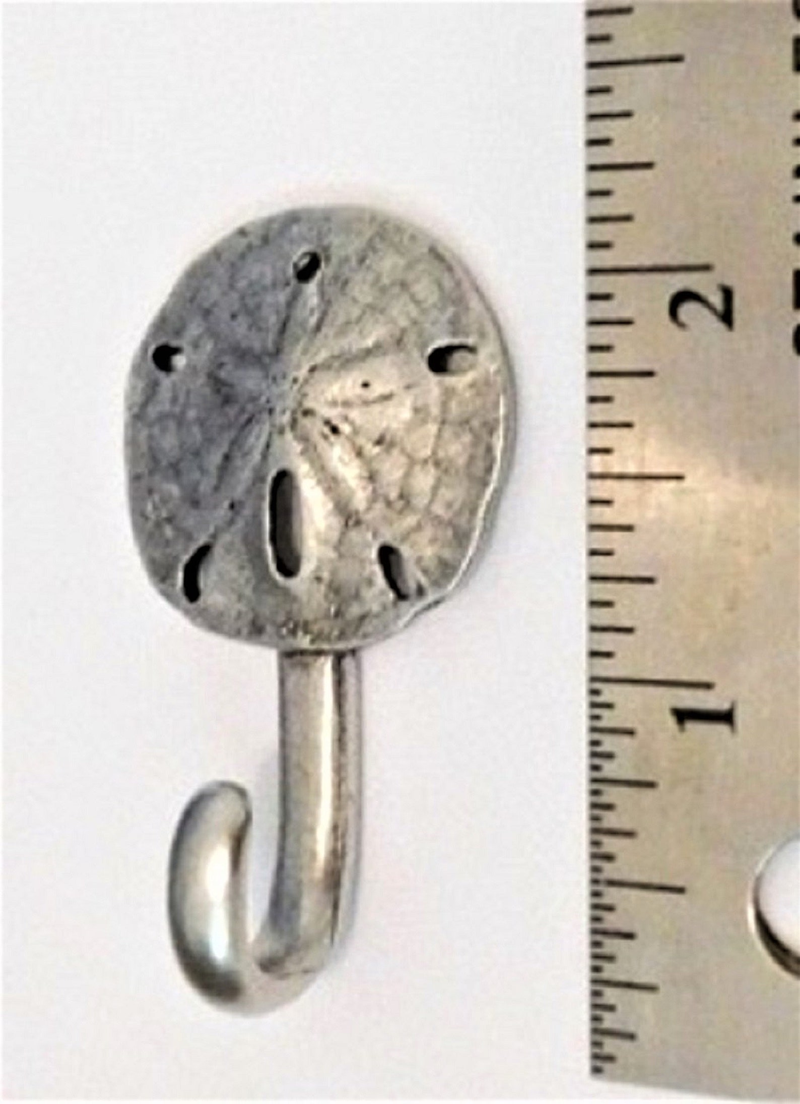 Sand Dollar Hook Small Wall Hook Picture Hook Jewelry Hook - Etsy