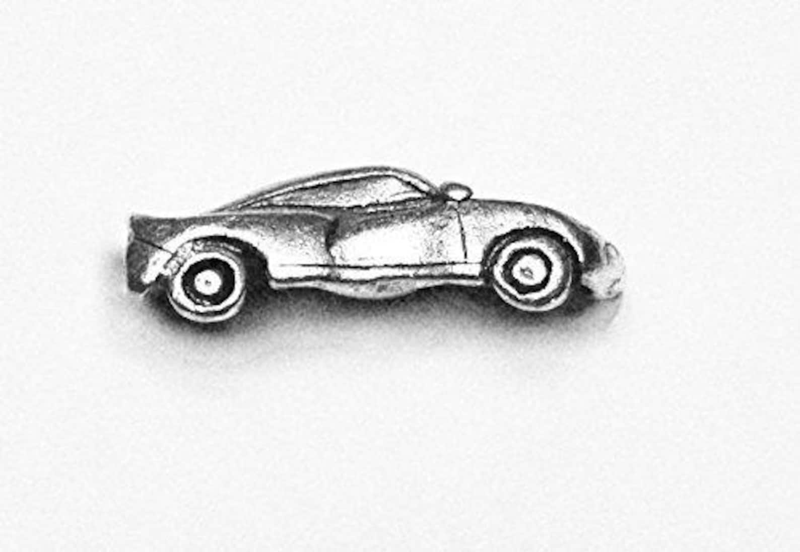 Sports Car Push Pins (15 Pc Set) | Decorative Silver Race Car Thumb ...