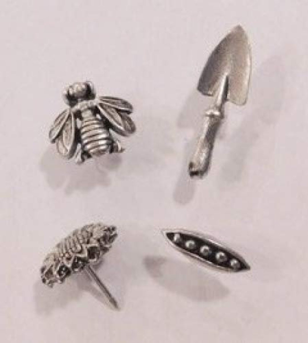 Garden Push Pins and Bee Push Pins, Decorative Push Pins, Unique Gold ...