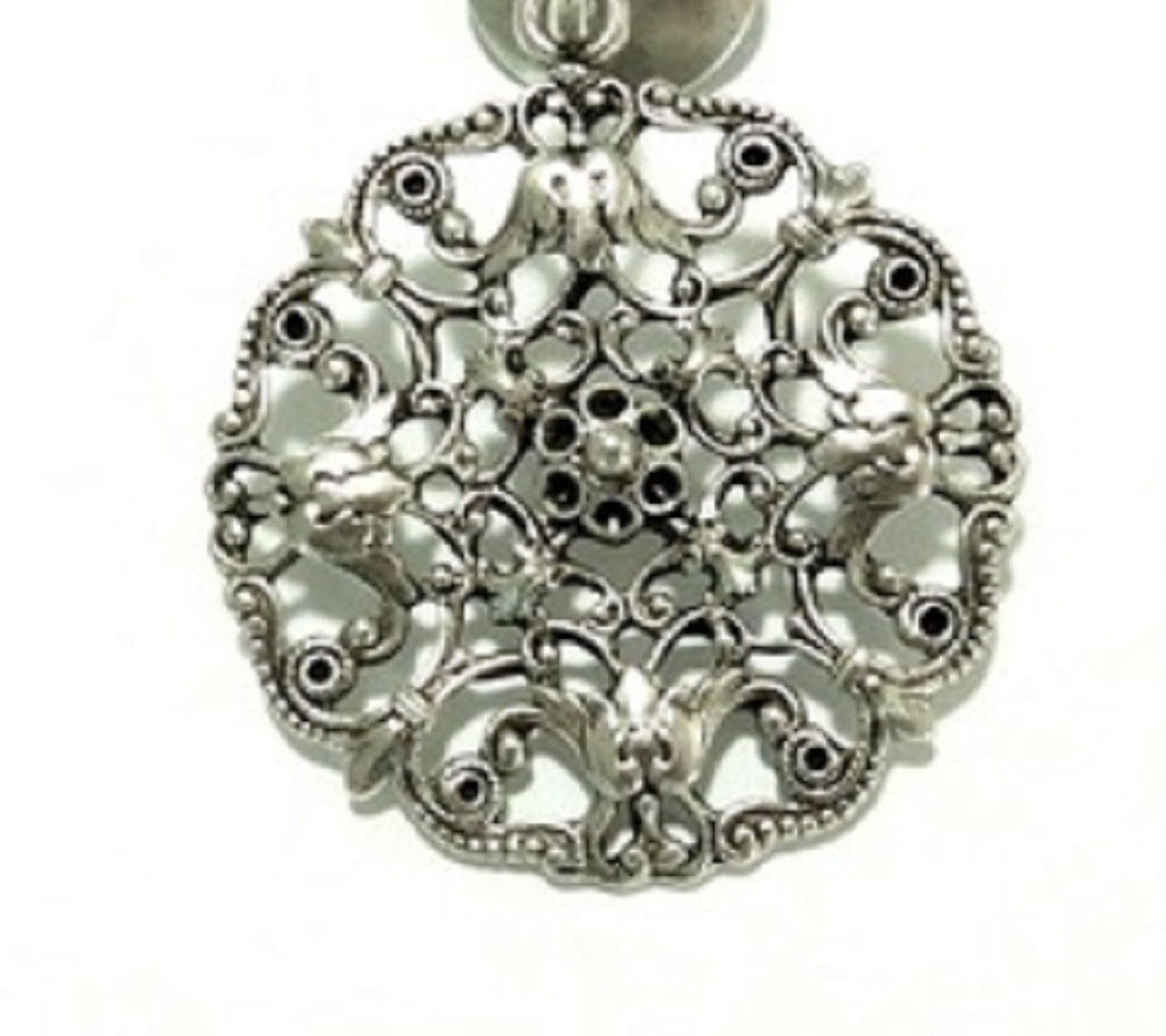 Round Lace Roller Shade Pull Window Shade Pull Decorative - Etsy