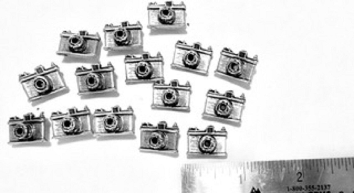 Camera Push Pins Decorative Push Pins Unique Silver Push | Etsy