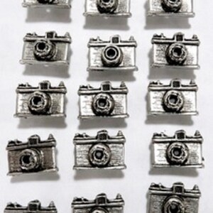 Camera Push Pins Decorative Push Pins Unique Silver Push | Etsy