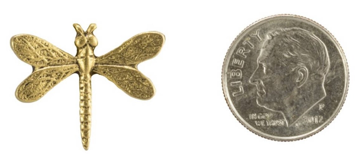 Dragonfly Push Pins Decorative Push Pins Unique Silver Push - Etsy