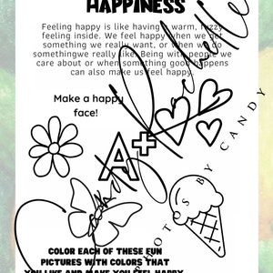Self-esteem Activity Journal, Emotions Journal, Young Girl Self-esteem ...