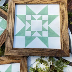 Barn Quilt Wall Decor, Set of 3, Barn Quilt Sign Set, Farmhouse Decor ...