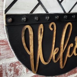 Welcome Sign, Custom Sign, Modern Signs, Modern Farmhouse, Door Decor ...