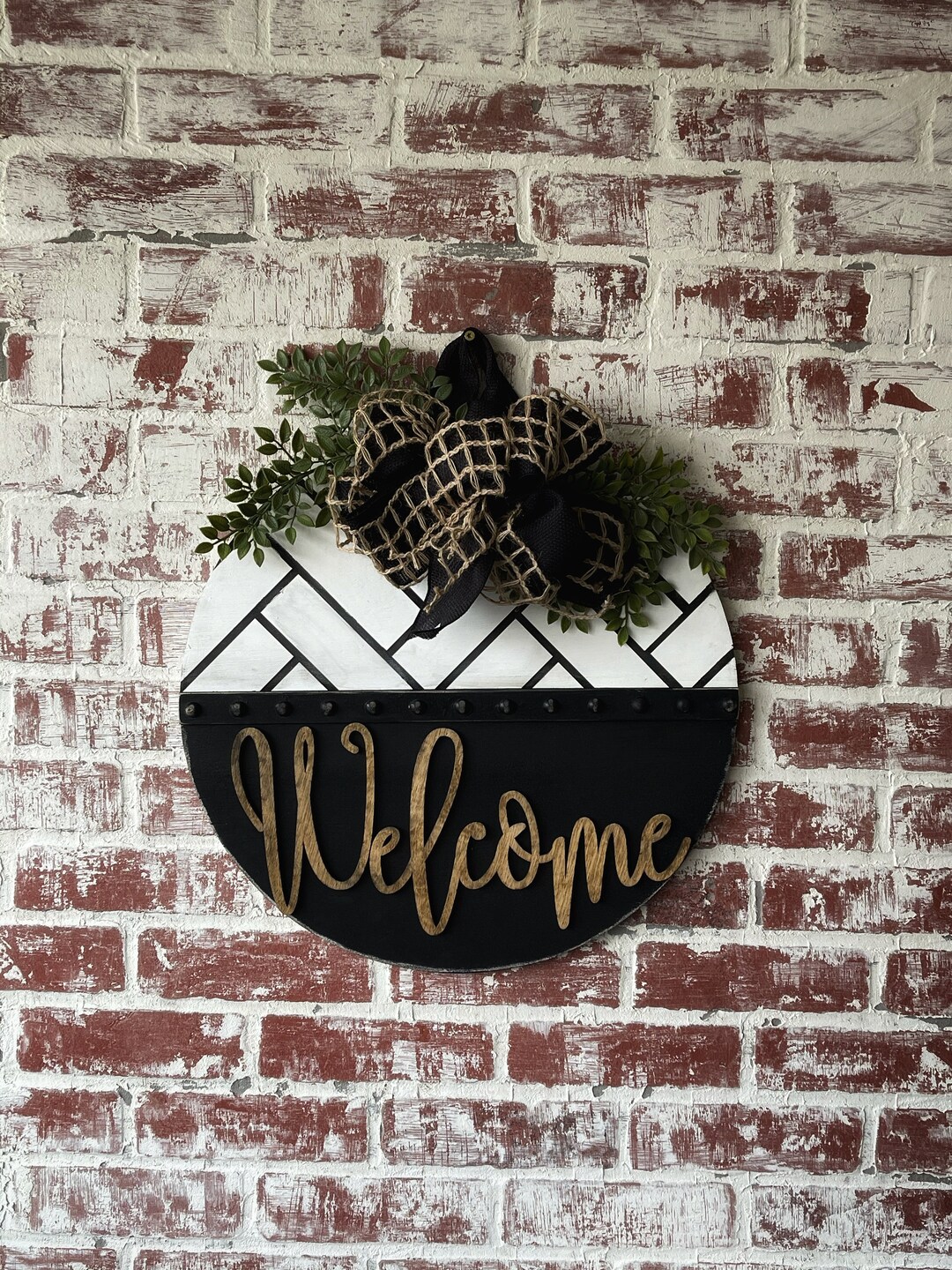 Welcome Sign, Custom Sign, Modern Signs, Modern Farmhouse, Door Decor ...