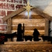 Handmade Nativity Set, Rustic Manger Scene, Light up Christmas Decor ...