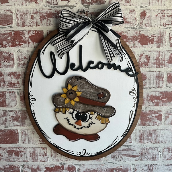 Interchangeable Welcome Sign - Etsy