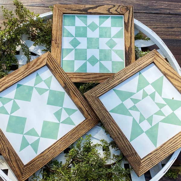 Barn Quilt Sign - Etsy