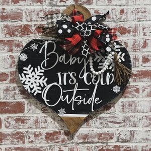 Winter Front Door Decor, Front Door Wreath, Winter Wreath, Winter Door ...
