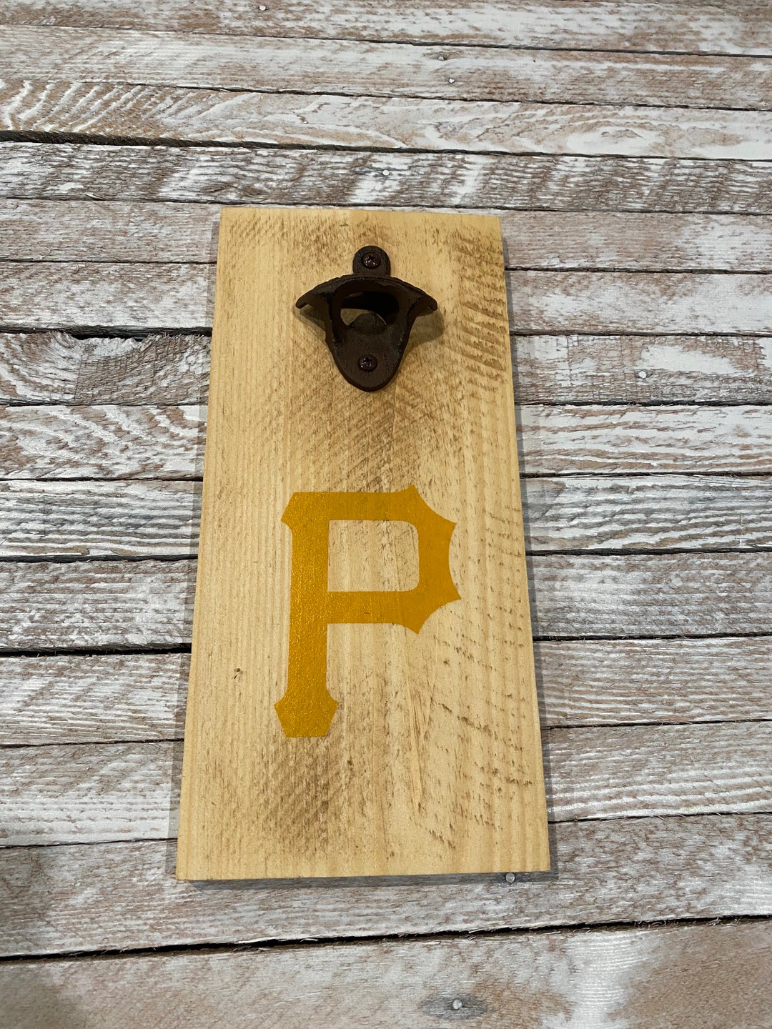 Pittsburgh Pirates Wall Mounted Bottle Opener pirates - Etsy