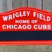 Wrigley Field Marquee Sign With Chalk Board - Etsy