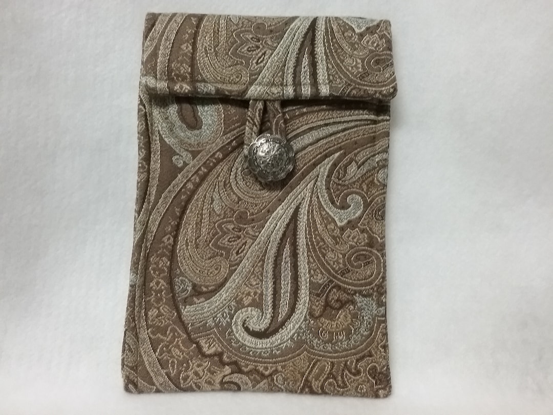 Paisley Blues Tablet Sleeve, Blue Brown Case, Tablet Keeper, Tablet ...