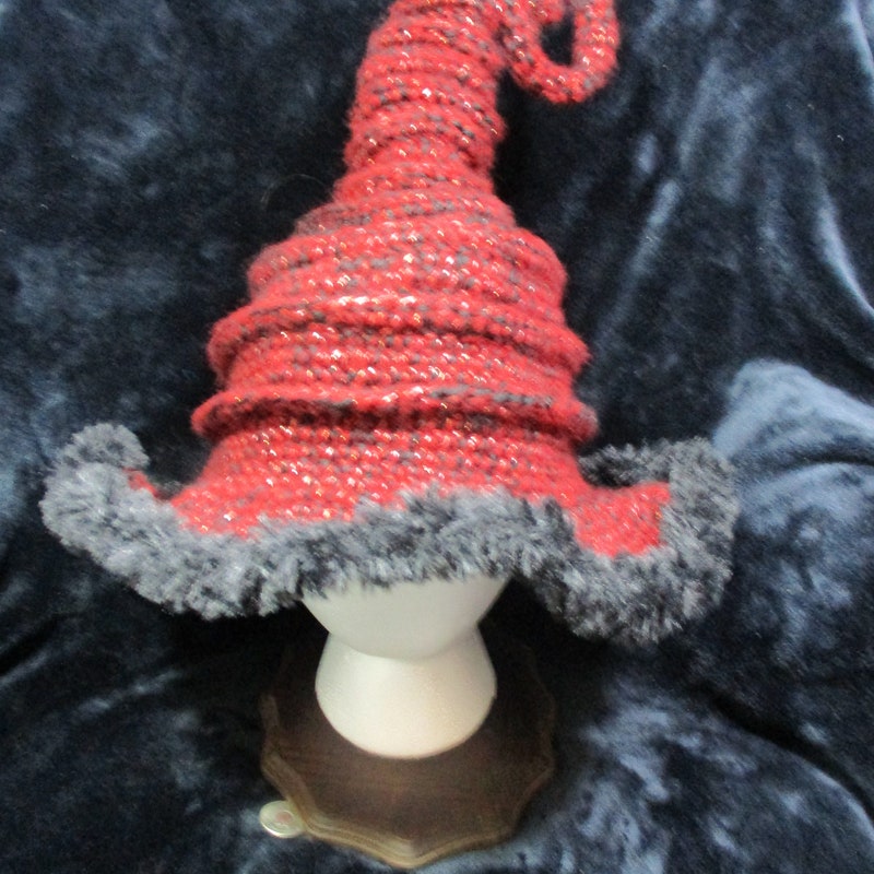 Curly Witch Hat - Etsy