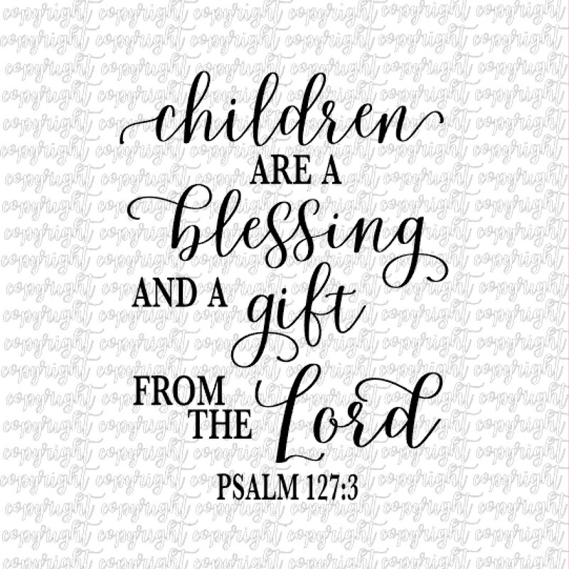 Psalms 127 3 - Etsy