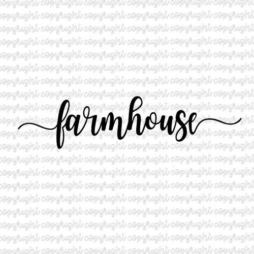 Farmhouse Svg File Bundle Farmhouse Dxf Png Eps Silhouette - Etsy