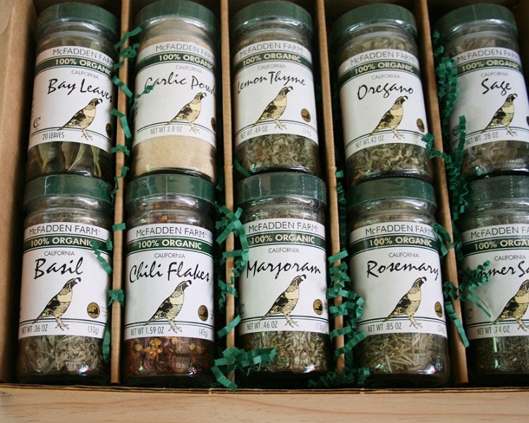 Organic Herb Gift Box Large - Etsy