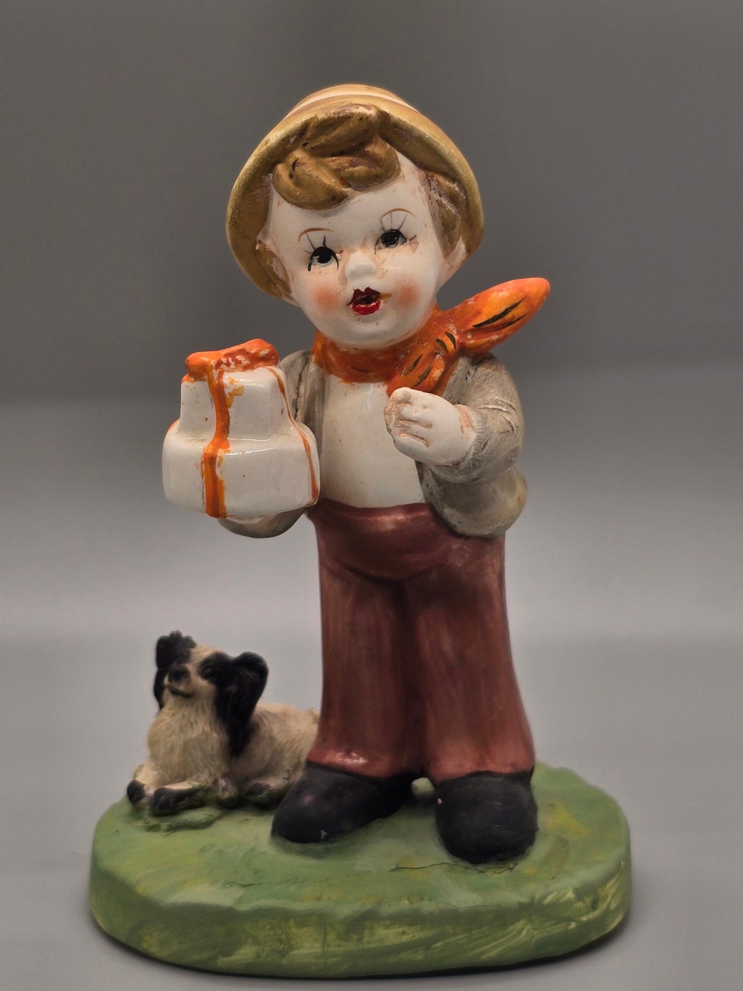 Hummel-like Porcelain Figurine - Etsy