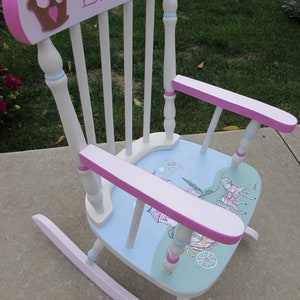 Girls Princess Rocking Chair,nursery Furniture,fairy Tale-rocker,girls ...