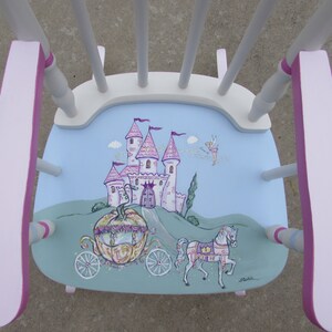 Girls Princess Rocking Chair,nursery Furniture,fairy Tale-rocker,girls ...