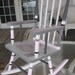 Girls Ballerina Rocking Chair, Kid's Painted Rockers, Nursery Furniture ...