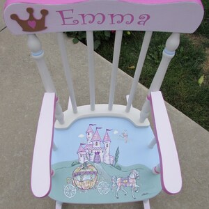 Girls Princess Rocking Chair,nursery Furniture,fairy Tale-rocker,girls ...