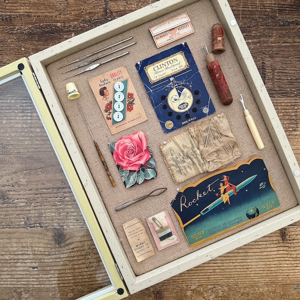 Vintage Shadow Box - Etsy