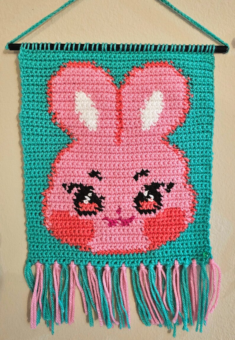 Crochet Pattern Aniteez Ddeongbyeoli Seonghwa ATEEZ Tapestry Graph - Etsy