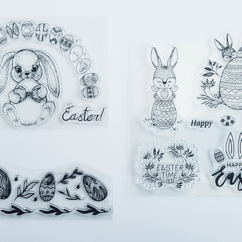 Easter Bunny Stamp - Etsy