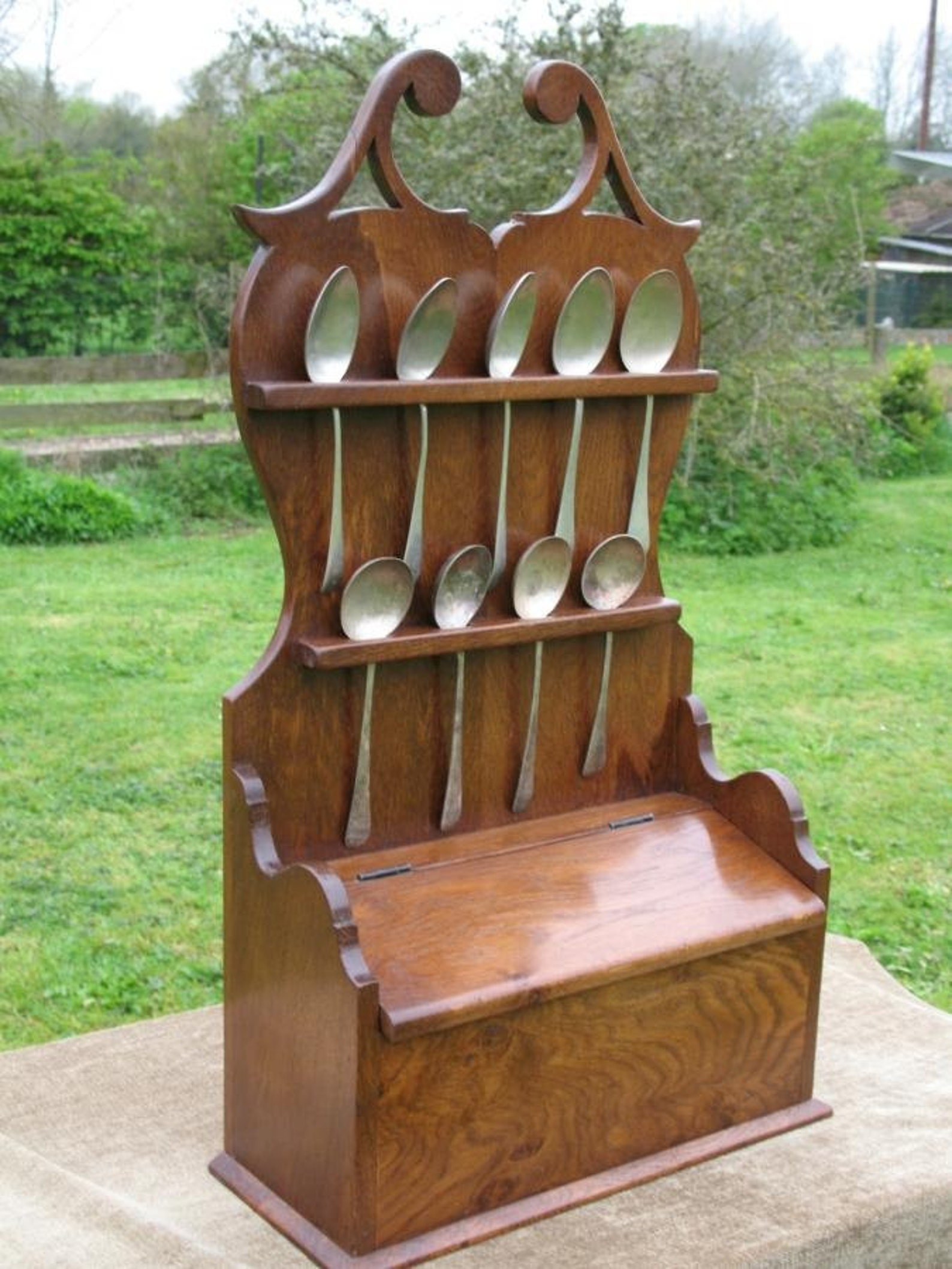 18th Century Georgian Style Spoon Rack Made Using Reclaimed Recycled ...