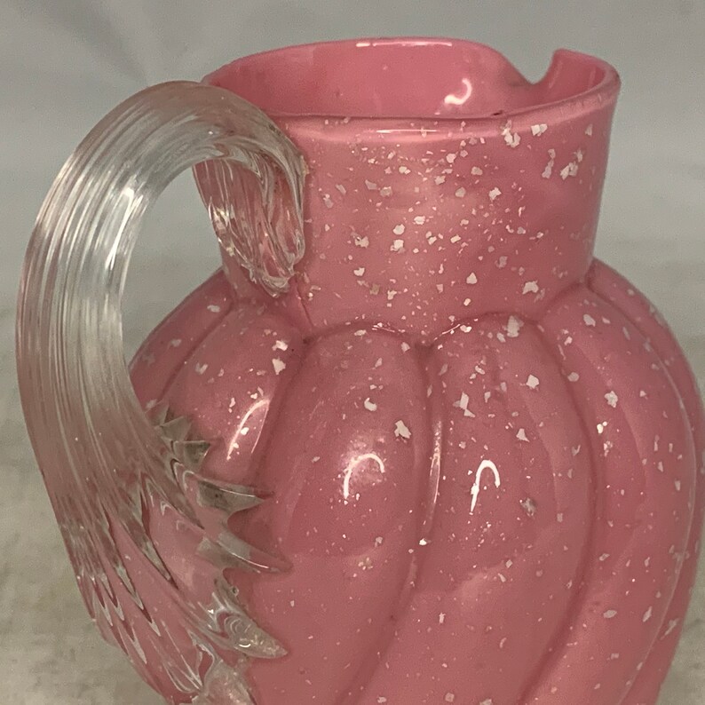 Vasa Murrhina Spangle Glass Cream Jug FREE SHIPPING - Etsy