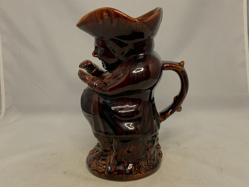 Rockingham Glazed Yellowware Toby Jug Snuff Taker - Etsy