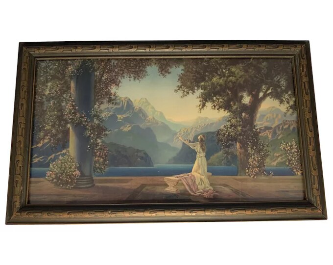 R. Atkinson Fox "dawn" Art Deco Framed Print C. 1920s - Etsy