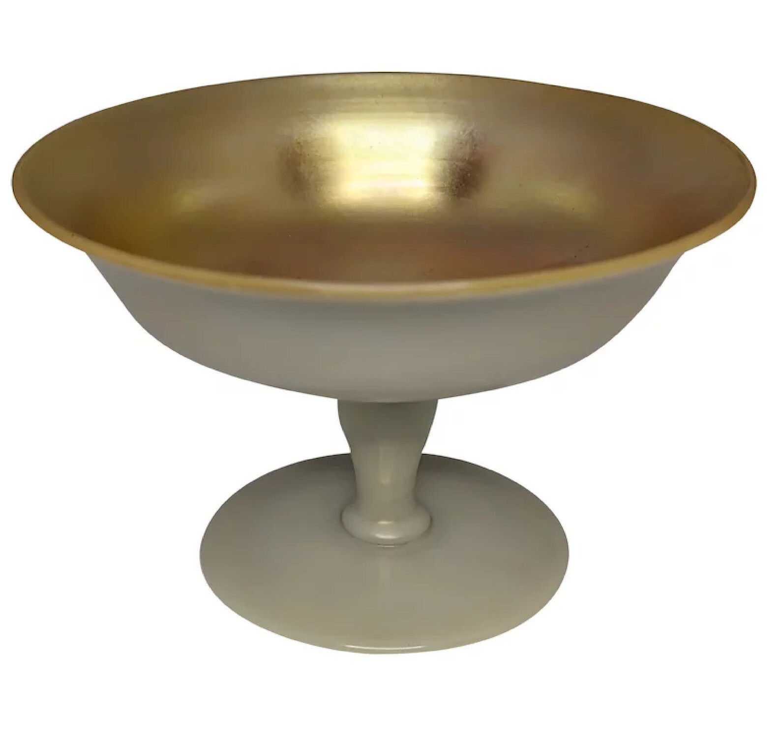 Steuben Aurene & Calcite Art Glass Compote - Etsy