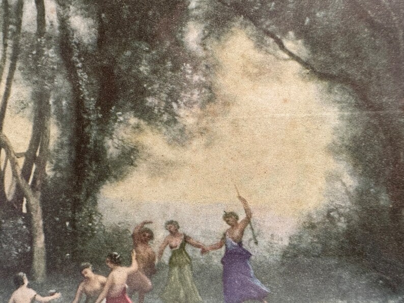 Dance of the Nymphs After Jean Baptiste Camille Corot Framed - Etsy