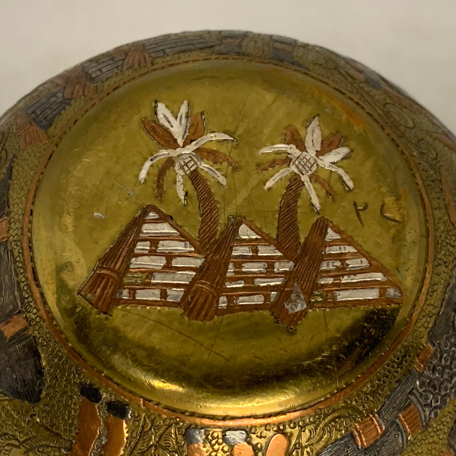 Cairo Ware Mixed Metals Bowl FREE SHIPPING | Etsy