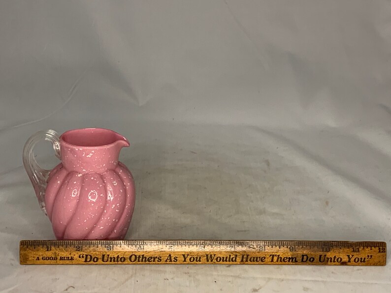 Vasa Murrhina Spangle Glass Cream Jug FREE SHIPPING - Etsy