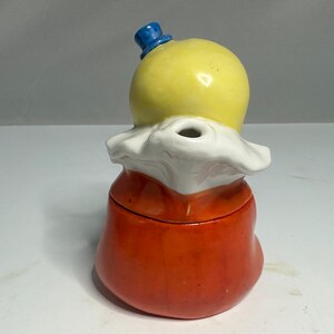Art Deco Lusterware Pierrot Clown Inkwell Rare FREE SHIPPING - Etsy